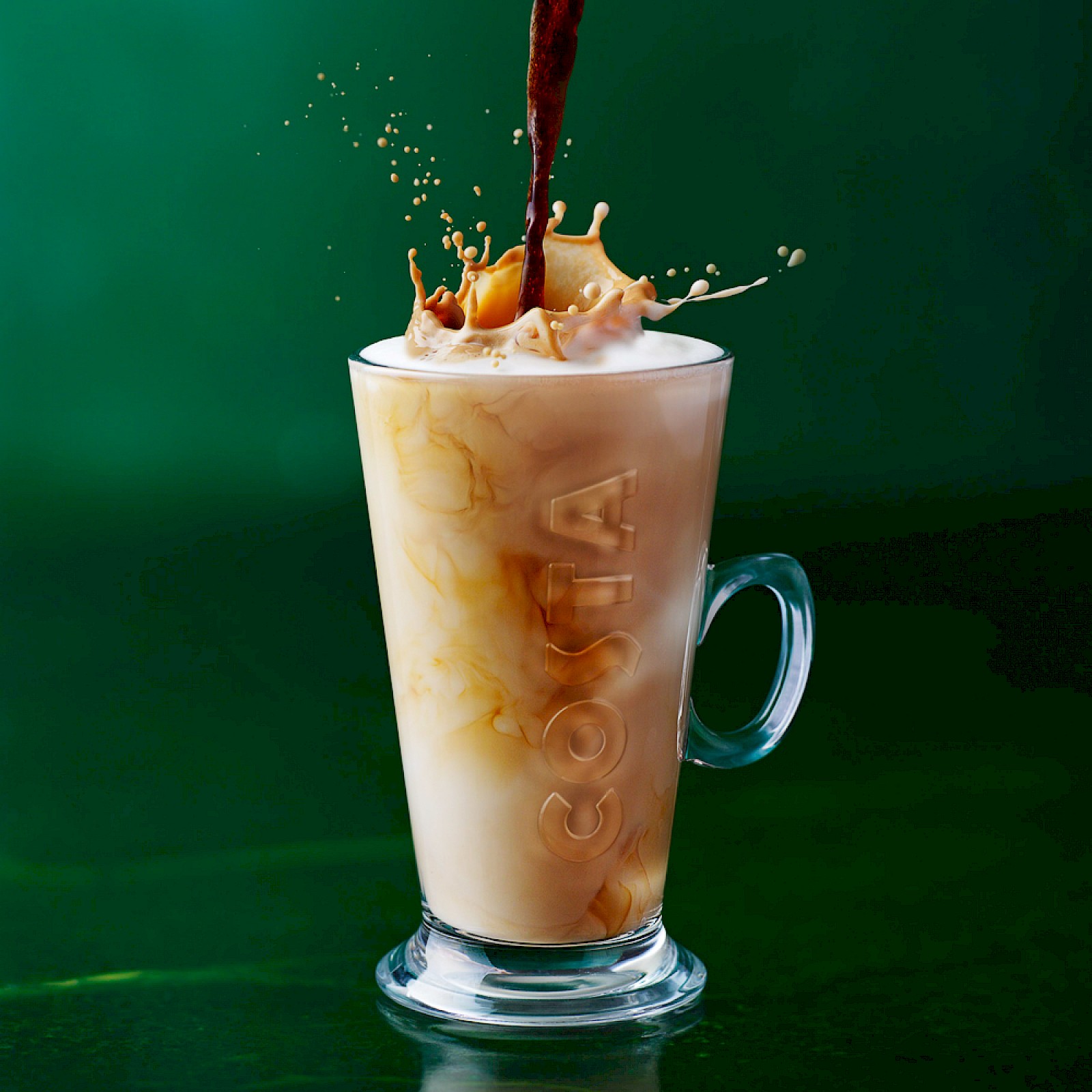 Costa Latte Splash - Karen Thomas Photography