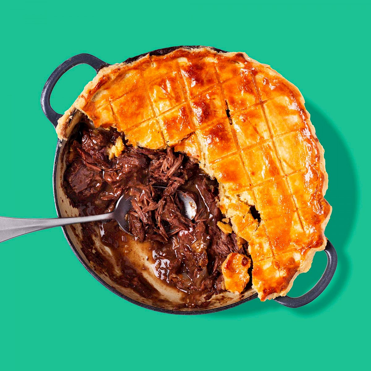 Steak Pie - Karen Thomas Photography
