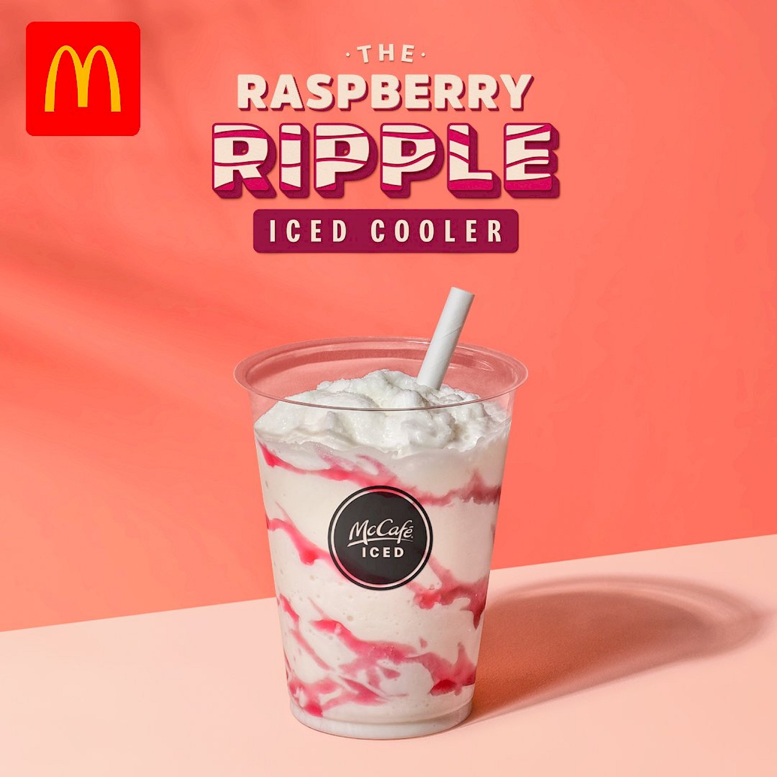 McDonald's Raspberry Ripple Iced cooler - Karen Thomas Photography